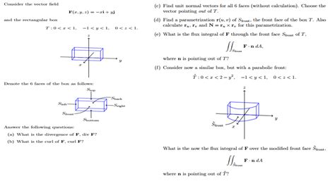 Solved Consider The Vector Field F X Y Z Xi Yj And Chegg Com