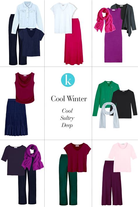 Winter Sub Types True Winter Color Palette True Winter Palette Cool