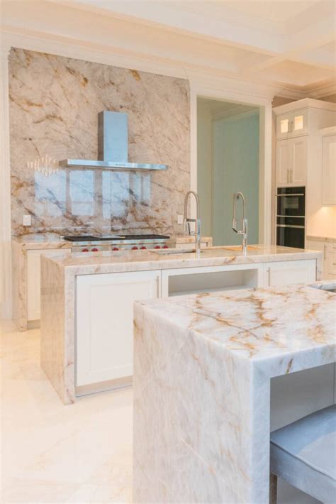 25 Calacatta Gold Marble Backsplash Luxury Nature
