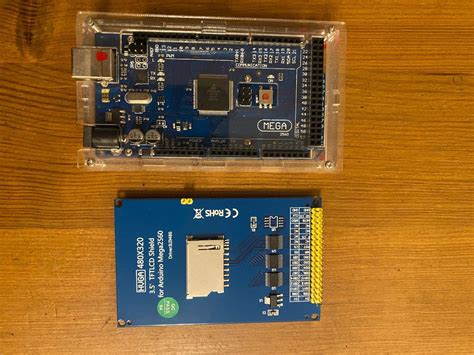 Arduino Mega 2560 Rev3 Tftlcd Shield For Arduino Mege2560 Aukro