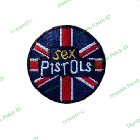 Jual Patch Emblem Bordir Band Sex Pistols Logo England Flag Kab Cianjur Humble Patch Id