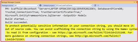 entity framework core ef core database first approach dot net tutorials