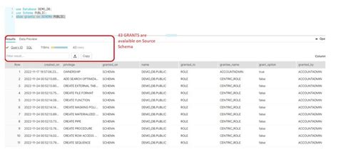 Cloning Schema Object Privileges By Sachin Mittal Snowflake Builders Blog Data Engineers