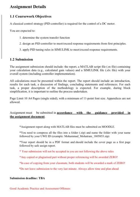 assignment details 1 1 coursework objectives a