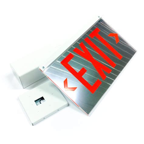 903e U Wb Rm Wh G2 Exitronix Edge Lit Led Exit Sign