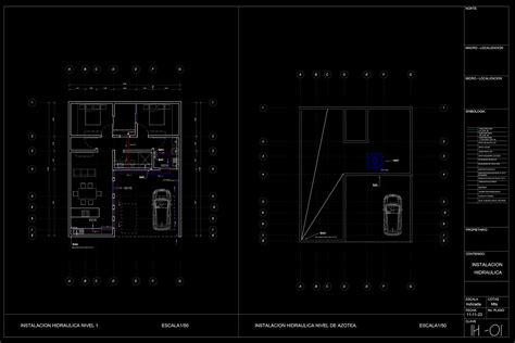 Planos Detallados Proyectos De Dibujo En Autocadandrevit Behance
