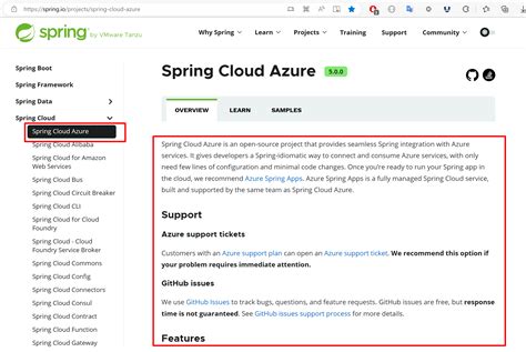 [feature req] spring cloud azure overview doc · issue 32459 · azure