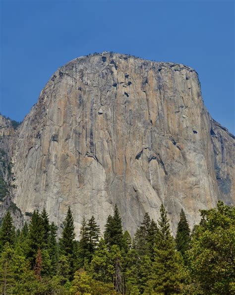 El Capitan Yosemite National Park Stock Image Image Of California