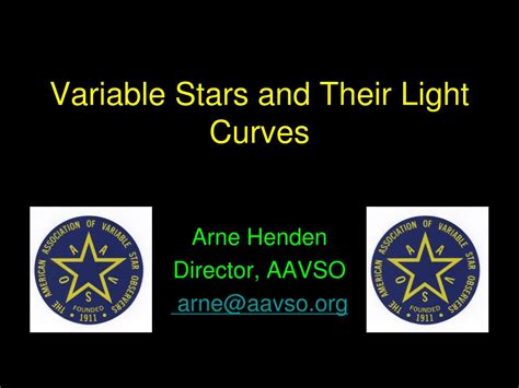 PPT Variable Stars And Their Light Curves PowerPoint Presentation Free Download ID 4138949