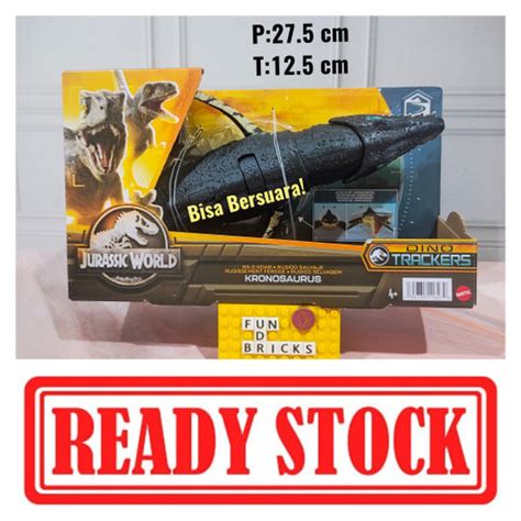 Jual Mattel Jurassic World Dino Trackers Wild Roar Kronosaurus