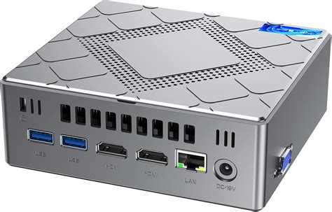 NiPoGi Mini PC Intel Core I5 12450H Mieux Que 11390H 8C 12T Max 4 4 GHz CK10 Dual Slots 32Go