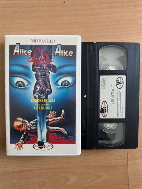 Vhs Cassette Video Originale Alice Sweet Alice Brooke Shields Eur 7 00 Picclick Fr