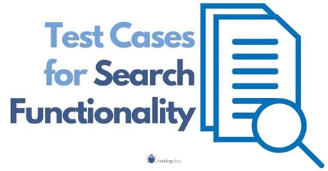 how to write test cases for search functionality in october 2025