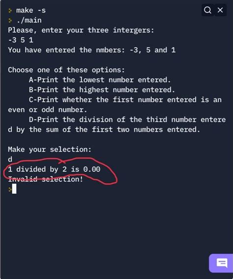 Solved C Programming Language Why Is It That On The Output