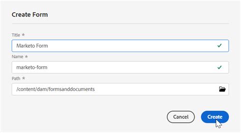 Integrate An Adaptive Form With Marketo Engage Adobe Experience Manager