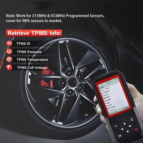 Universal TPMS Tool For All Cars Reliable Tire Pressure