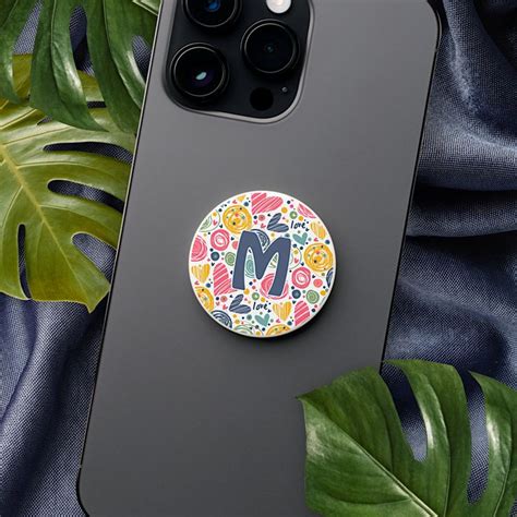 Custom Fun Vintage Cute Love Hearts Art Pattern Popsocket Zazzle Cute Love Heart Pattern