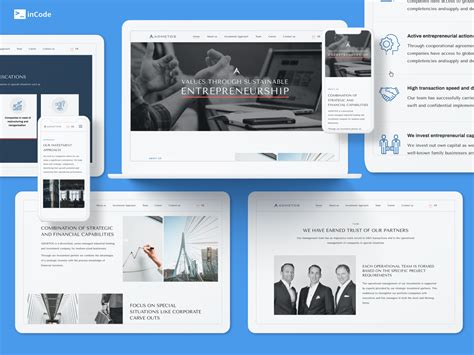 wordpress website design and development for admetos by incode systems