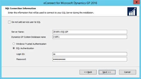 Hands On With Microsoft Dynamics Gp 2016 R1 Econnect Installation