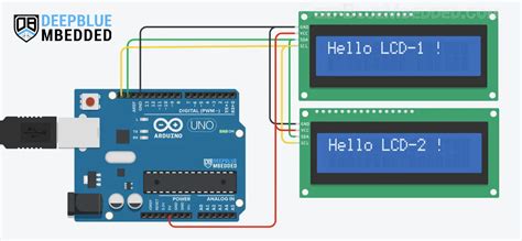 Arduino I2c Lcd 16x2 Interfacing