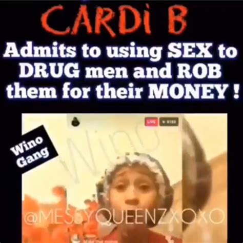 Watch Cardi B Used Sex To Drug And Rob Men When She Was A Stripper Who
