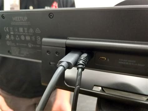 Setting Up And Using A Logitech Meetup Service Desk