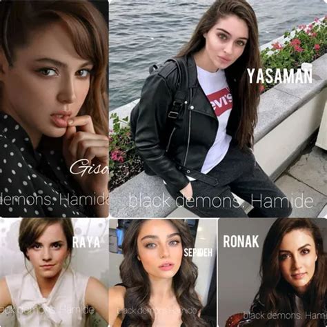 شخصیت های رمان شیاطین سیاه عکس ویسگون