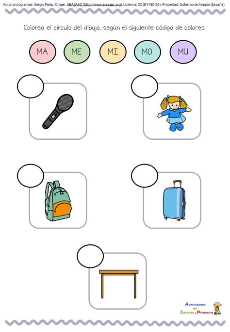 silaba inicial primer grupo consonantico (3) - Actividades de infantil y primaria