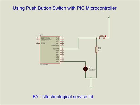 Interfacing Push Button Switch With Pic Microcontroller Sl