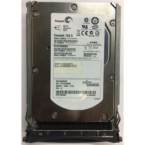 ST373455SS – Fujitsu/Siemens 73GB 15K RPM SAS 3.5″ HDD w/ tray – Disk ...
