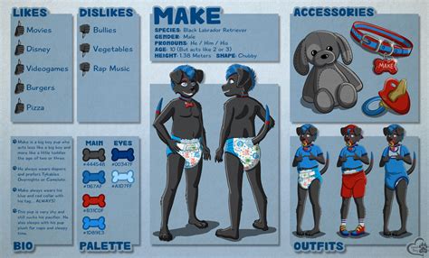 Reference Sheet Of Make By Make86 Fur Affinity Dot Net