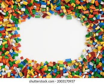 Colored Toy Bricks Place Your Content Stock Illustration Shutterstock