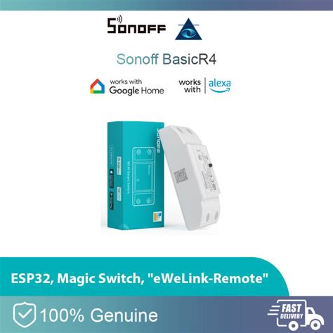 Sonoff Smart Home Wifi Wireless Switch Basic R Relay App Control Amazon Google Lazada