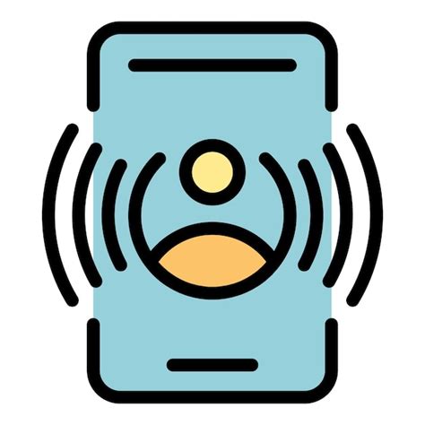 Premium Vector Ringing Phone Icon Outline Ringing Phone Vector Icon