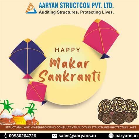 Aaryan Structcon Pvt Ltd On Linkedin Happymakarsankranti