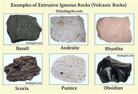 Extrusive Igneous Rock Raw Rhyolite Extrusive Igneous Rock Stone