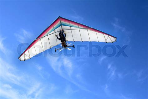 Hang Glider Stock Image Colourbox