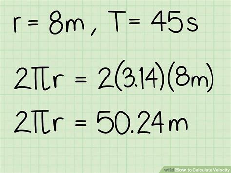 4 Ways To Calculate Velocity WikiHow