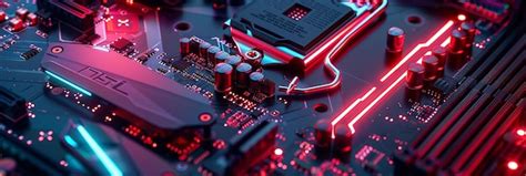 Premium Photo Modern Computer Motherboard And Cpu Socket