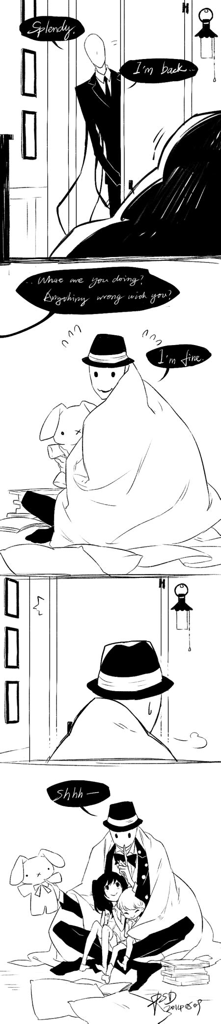 Slender Man Creepypasta Drawn By Psd Psdgai Danbooru