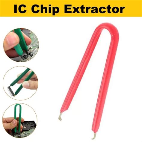 Ic Chip Extractor Circuit Rom Pcb Remover Puller Clip Plier Tool Plcc U