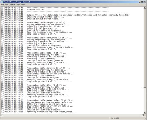 Running The Tool Data Buffer User Guide Documentation