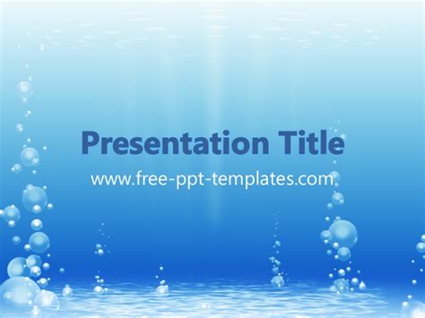 Bubble PPT Template Mr Templates