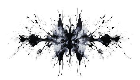 Abstract Rorschach Inkblots Element Abstract Psychology Diagnostic