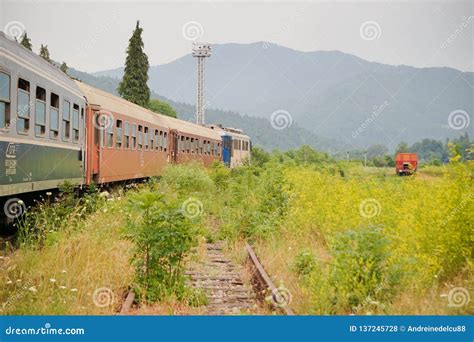 Romanian Cfr Class 62 Diesel Sulzer Locomotive Editorial Image