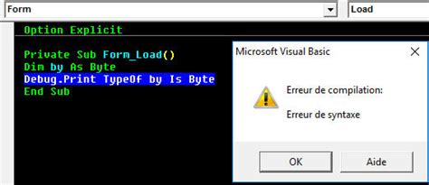 typeof causes compilation error · issue 243 · twinbasic twinbasic · github