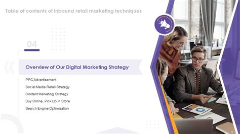 inbound retail marketing techniques powerpoint presentation slides ppt