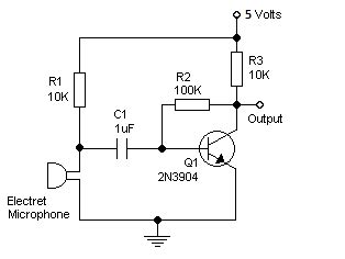 Audio Can I Use A PNP Transistor With An Electret Microphone To Get An Non Inverting Output