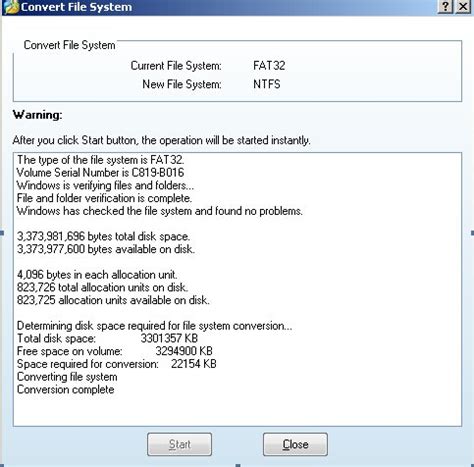 Convert FAT To NTFS Without Affecting Partition Data Security