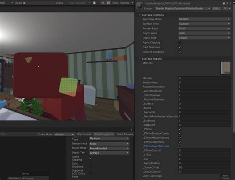 Urp Opaque Material Depth Write Zwrite Setting Is Ignored Unity Engine Unity Discussions